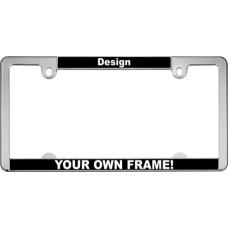 Custom Metal License Plate Frames - Best License Plate Frames