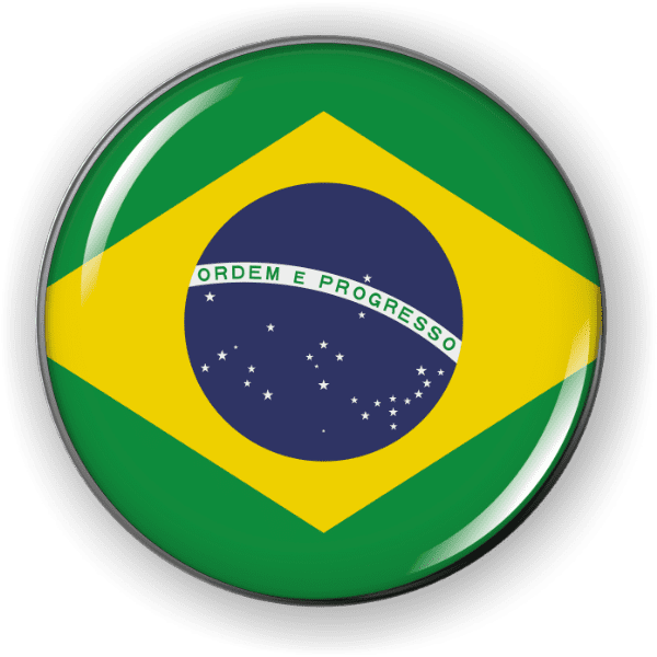 Brazil - Flag - Country Emblem - Best License Plate Frames