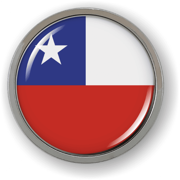 Chile - Flag - Country Emblem - Best License Plate Frames