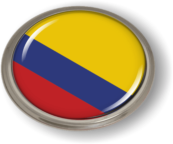 Colombia - Flag - Country Emblem - Best License Plate Frames