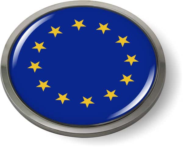 European Union Emblem - Best License Plate Frames