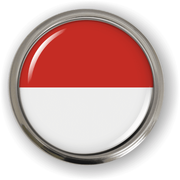 Indonesia - Flag - Country Emblem - Best License Plate Frames