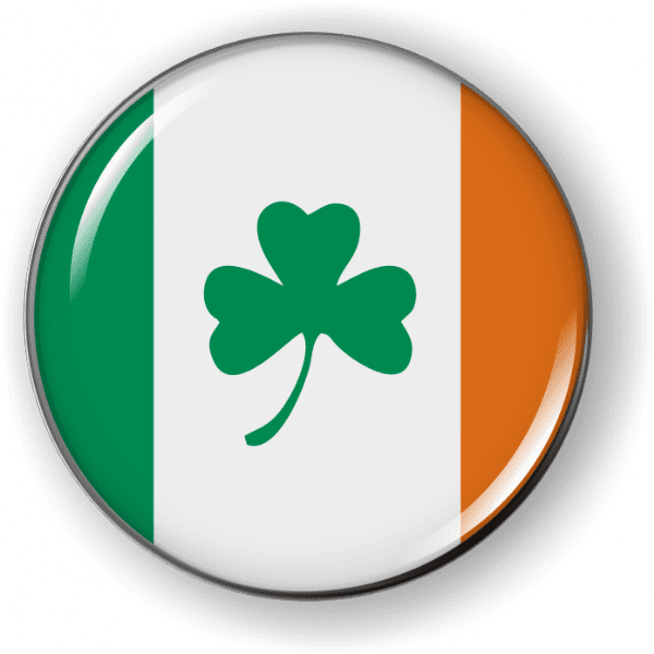 Irish Shamrock - Flag - Country Emblem - Best License Plate Frames
