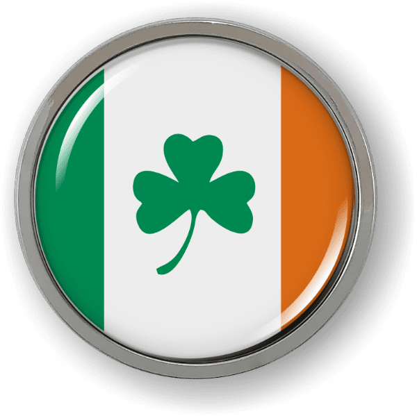 Irish Shamrock - Flag - Country Emblem - Best License Plate Frames