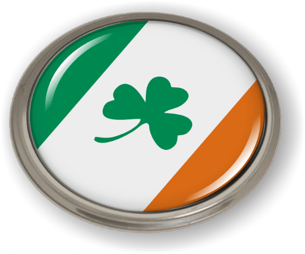 Irish Shamrock - Flag - Country Emblem - Best License Plate Frames