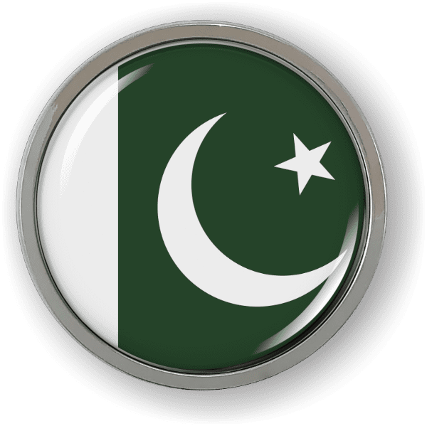 Pakistan - Flag - Country Emblem - Best License Plate Frames