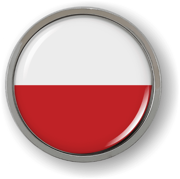 Poland - Flag - Country Emblem - Best License Plate Frames