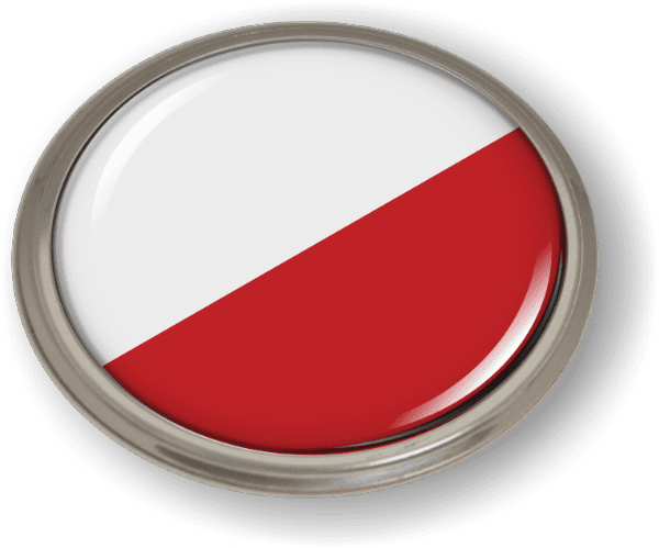 Poland - Flag - Country Emblem - Best License Plate Frames