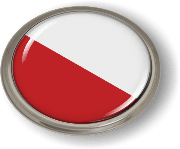 Poland - Flag - Country Emblem - Best License Plate Frames