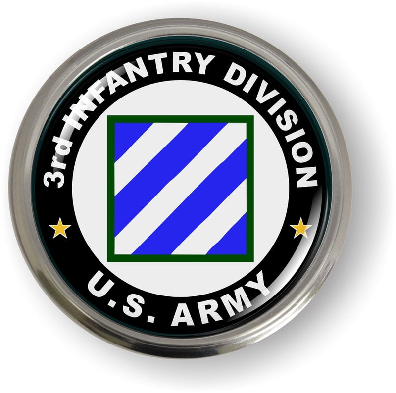 3rd Infantry Division US Army Emblem - BestLicensePlateFrames.com