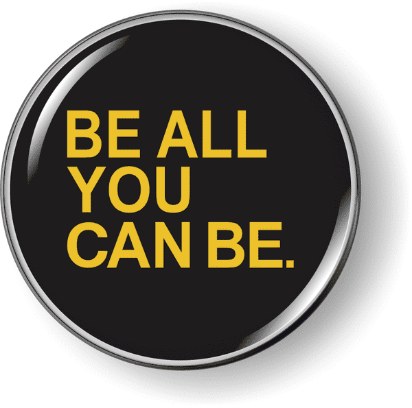 Be All You Can Be - BestLicensePlateFrames.com