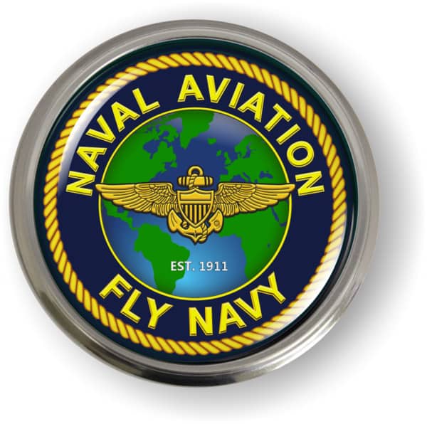 U.S. Navy Naval Aviation Fly Navy Emblem - BestLicensePlateFrames.com