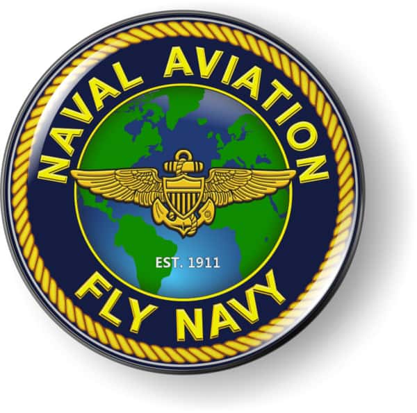 U.S. Navy Naval Aviation Fly Navy Emblem - BestLicensePlateFrames.com