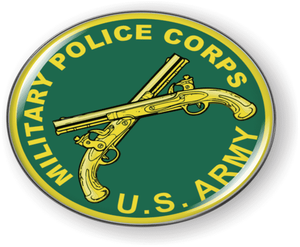 Military Police Corps Emblem - BestLicensePlateFrames.com