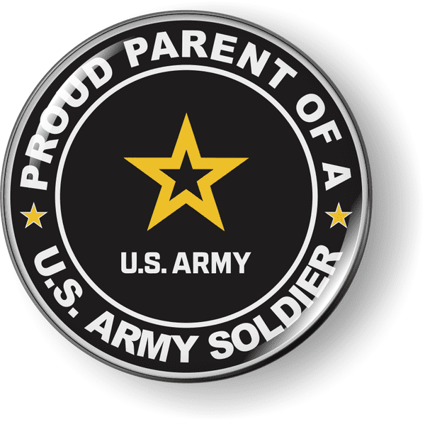 Proud Parent of a U.S. Army Soldier Emblem - BestLicensePlateFrames.com