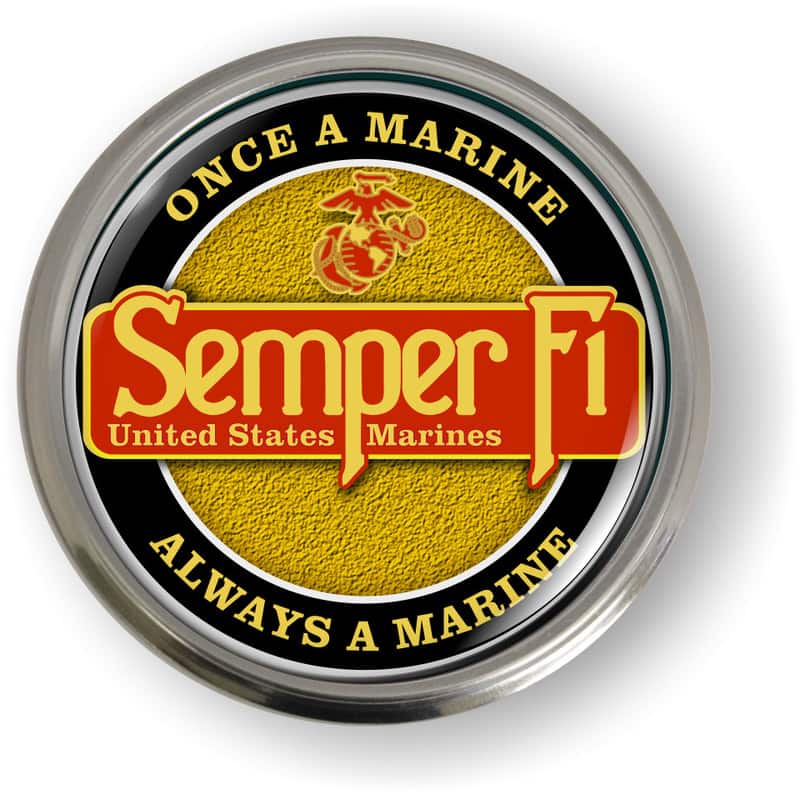 Semper Fi USMC - BestLicensePlateFrames.com