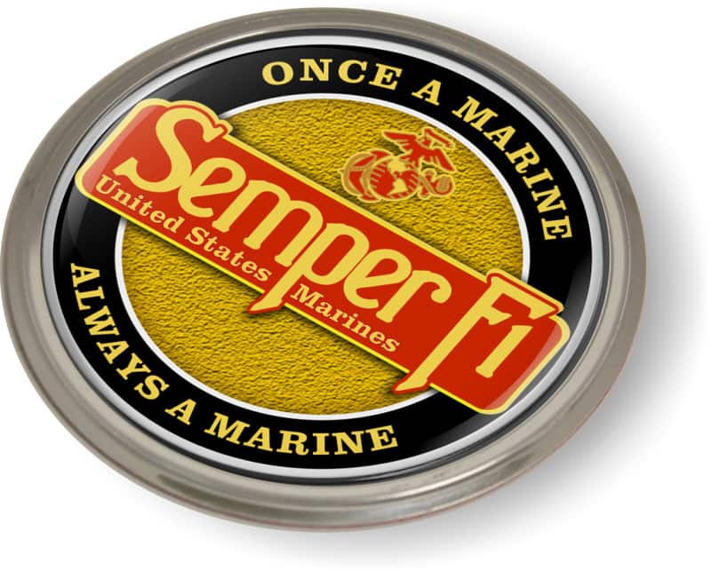 Semper Fi USMC - BestLicensePlateFrames.com