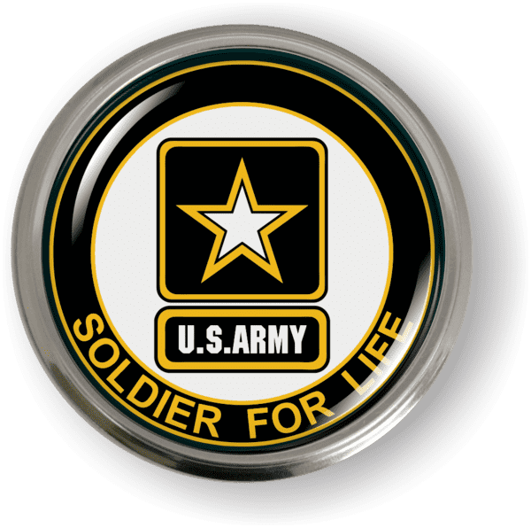 Soldier for Life Emblem - BestLicensePlateFrames.com