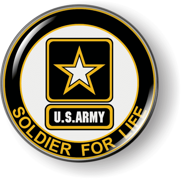 Soldier for Life Emblem - BestLicensePlateFrames.com