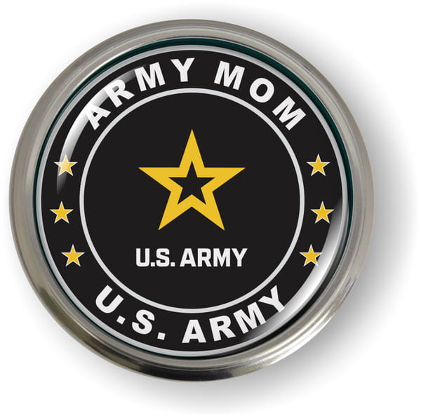 U.S. Army Mom Emblem - BestLicensePlateFrames.com