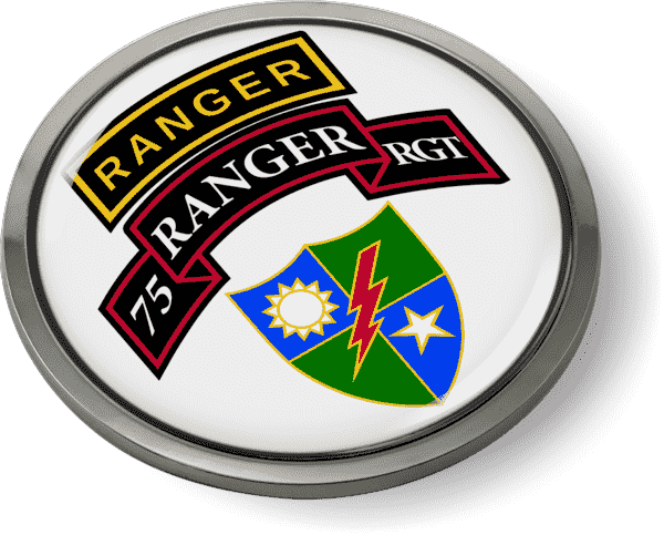 Ranger U.S. Army Emblem - BestLicensePlateFrames.com
