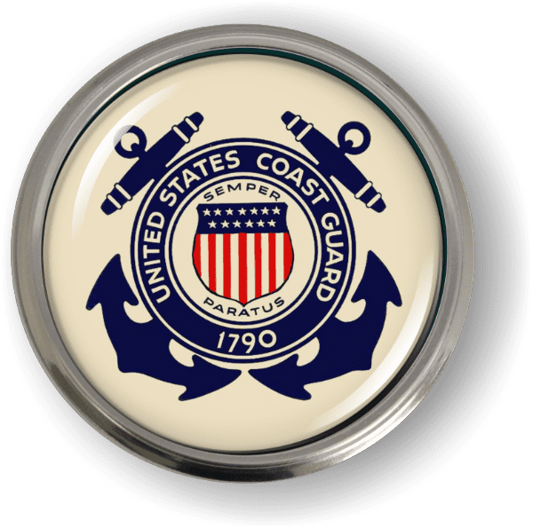 U.S. Coast Guard Emblem - BestLicensePlateFrames.com