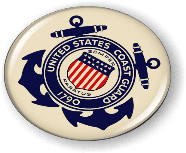 U.S. Coast Guard Emblem - BestLicensePlateFrames.com