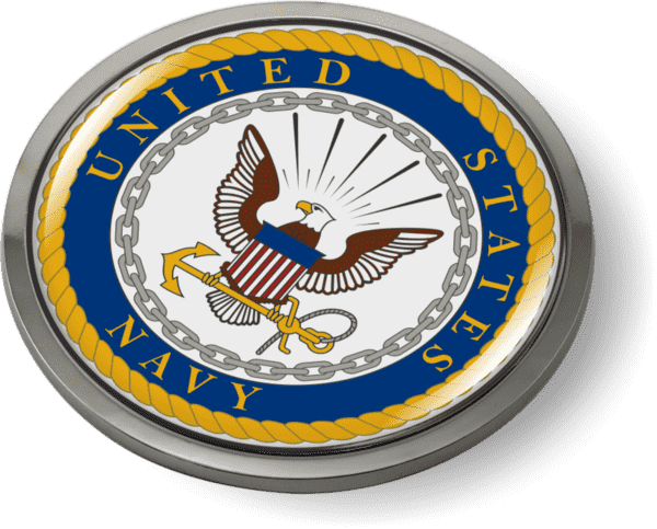 U.S. Navy Emblem - BestLicensePlateFrames.com