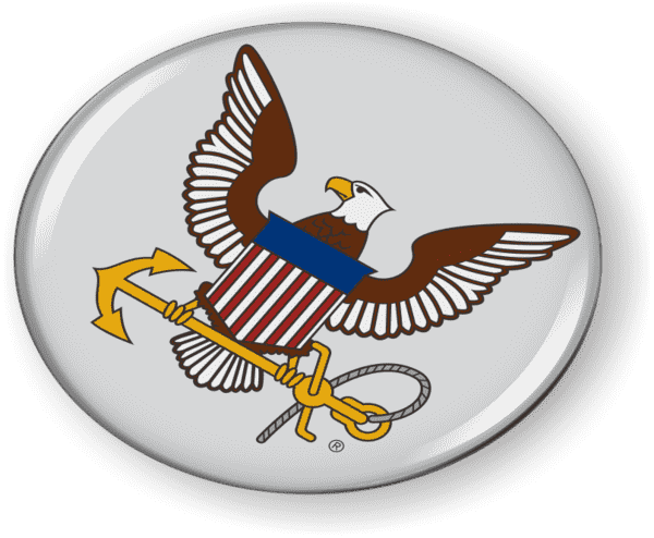 U.S. Navy Eagle and Anchor Emblem - BestLicensePlateFrames.com