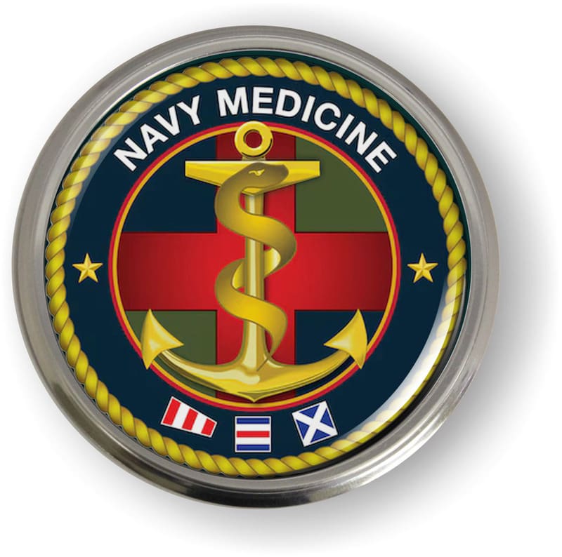 US Navy Medicine Emblem - BestLicensePlateFrames.com