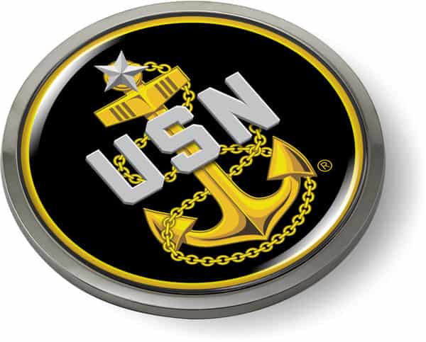 U.S. Navy Senior Chief Petty Officer Emblem - BestLicensePlateFrames.com