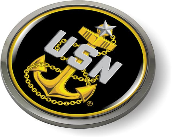 U.S. Navy Senior Chief Petty Officer Emblem - BestLicensePlateFrames.com