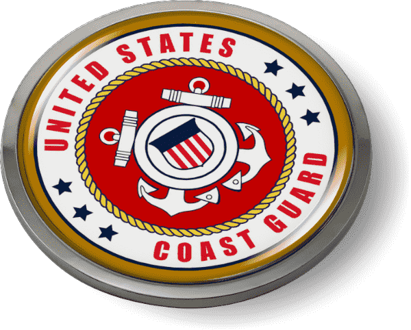 United States Coast Guard Emblem - BestLicensePlateFrames.com