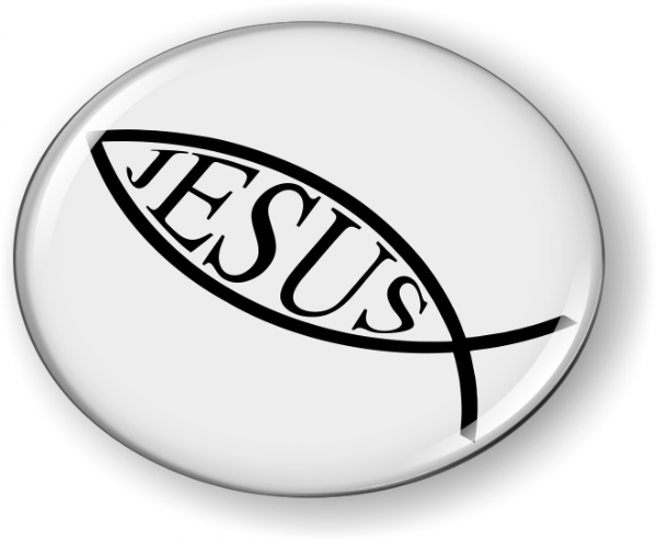 Jesus Fish Emblem - Best License Plate Frames