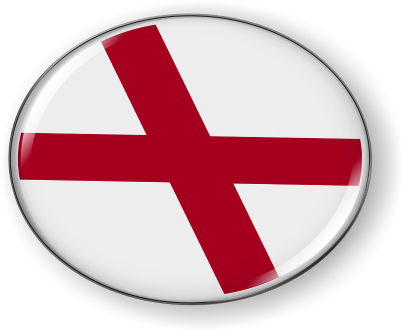 Alabama - State Flag Emblem - Best License Plate Frames