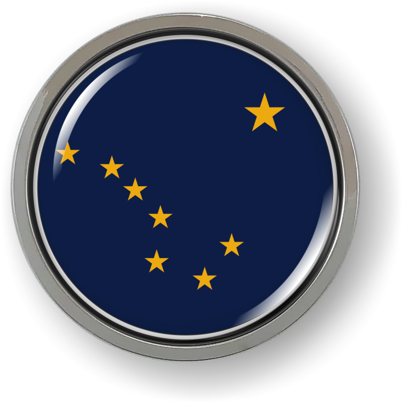 Alaska - State Flag Emblem - Best License Plate Frames