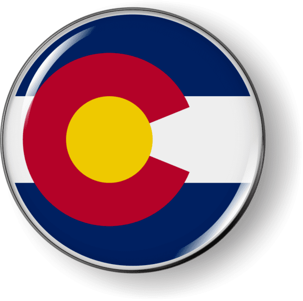 Colorado - State Flag Emblem - Best License Plate Frames