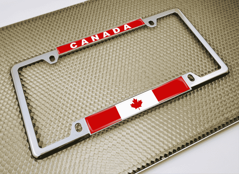Canada Flag - Best License Plate Frames