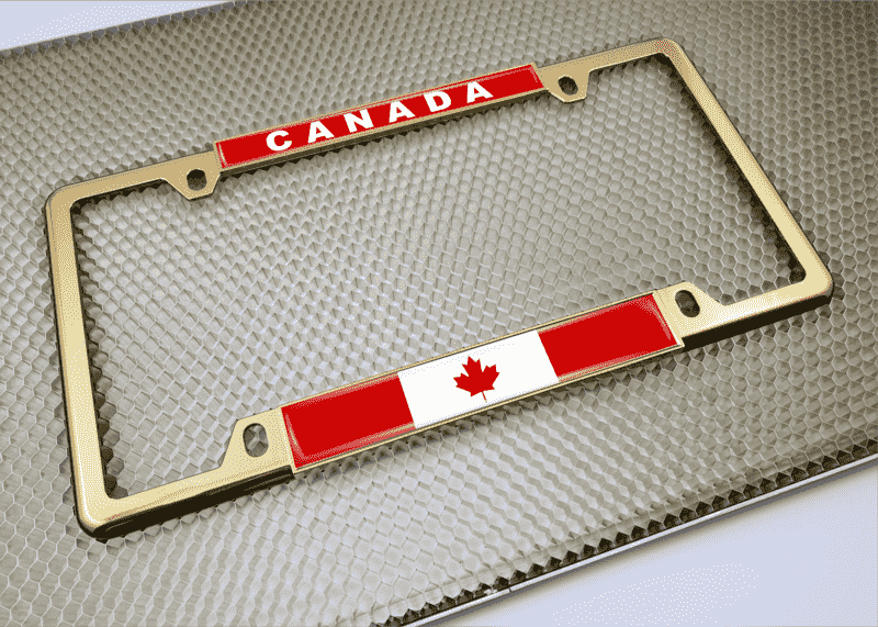 Canada Flag - Best License Plate Frames