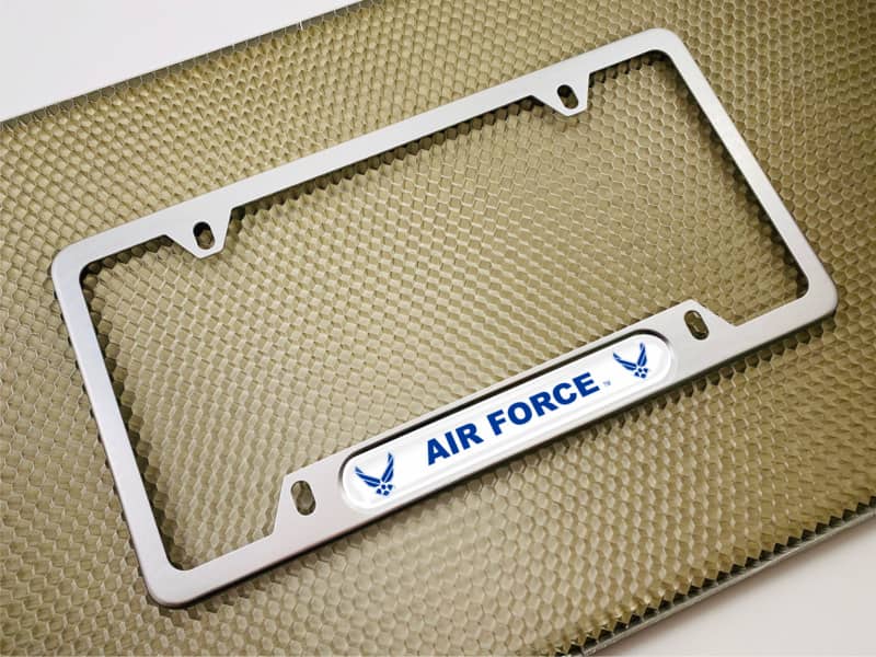 U.S. Air Force Symbol Patriotic Car Metal License Plate Frame - Best ...
