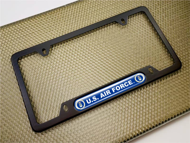 U.S. Air Force Patriotic Car Metal License Plate Frames - Best License ...